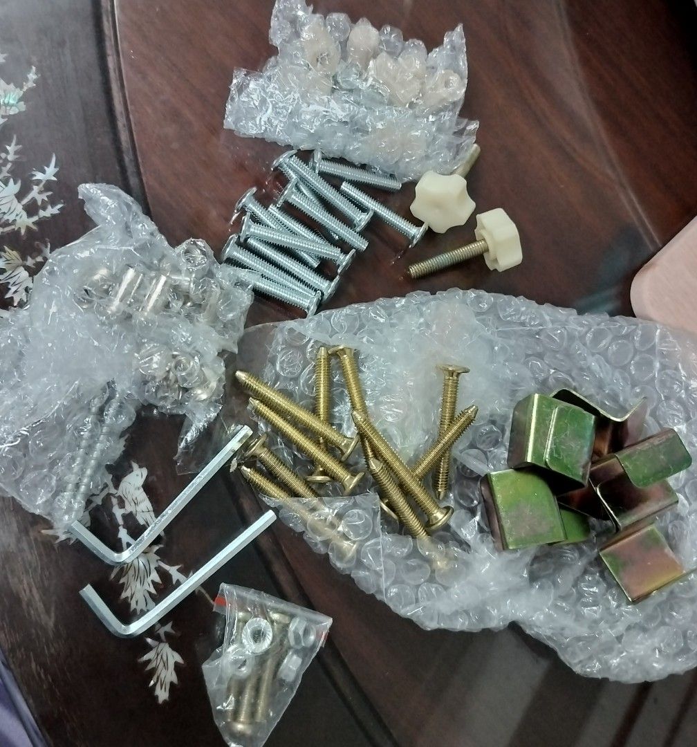 Full set SCREWS for wooden baby cot, Babies & Kids, Baby Nursery & Kids ...