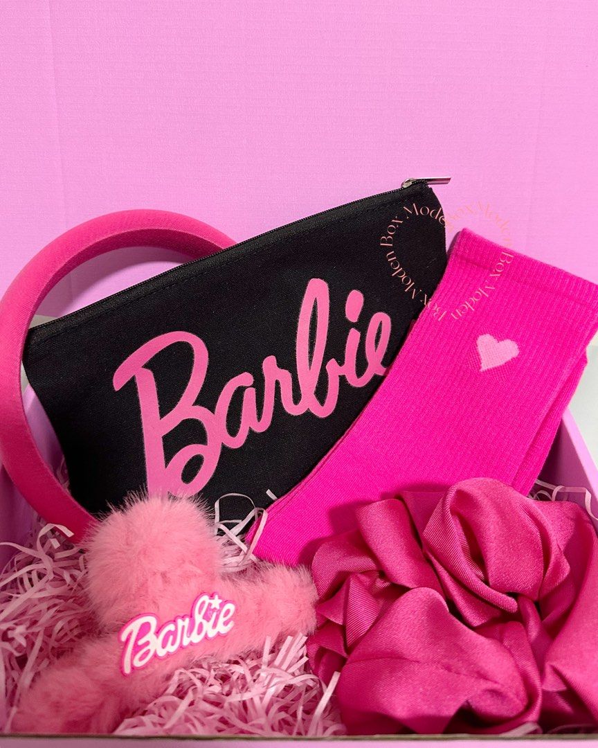 Barbie birthday gift box set, Food & Drinks, Gift Baskets & Hampers on ...