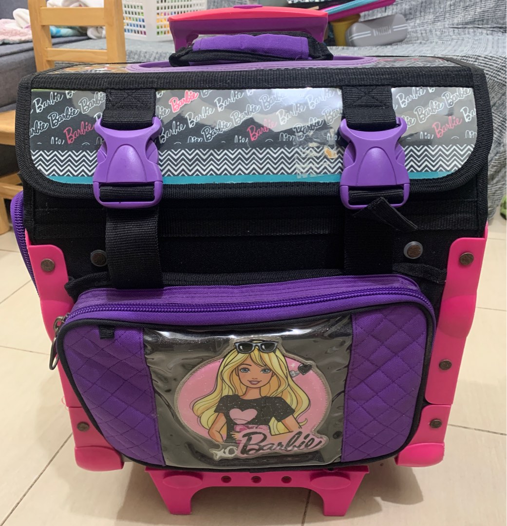 Barbie Trolley Bag, Babies & Kids, Going Out, Diaper Bags & Wetbags on ...