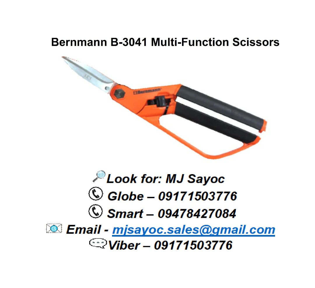 Bernmann B-3041 Multi-Function Scissors, Commercial & Industrial ...