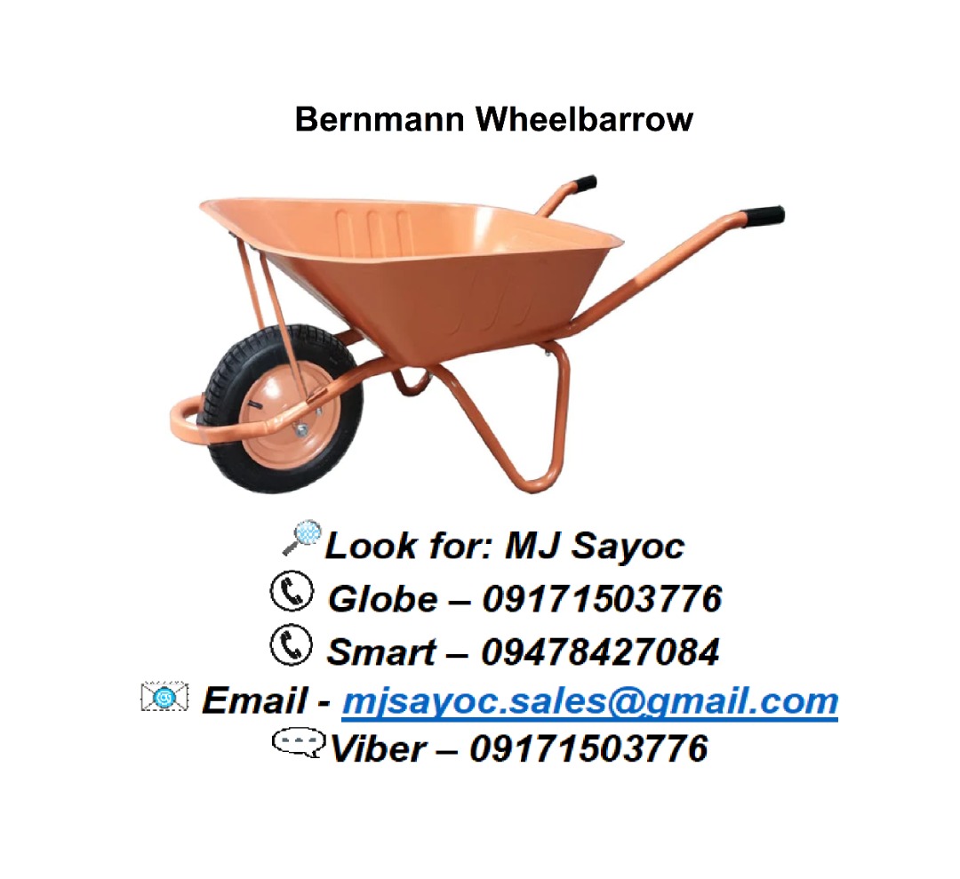 Bernmann Wheelbarrow, Commercial & Industrial, Construction Tools ...