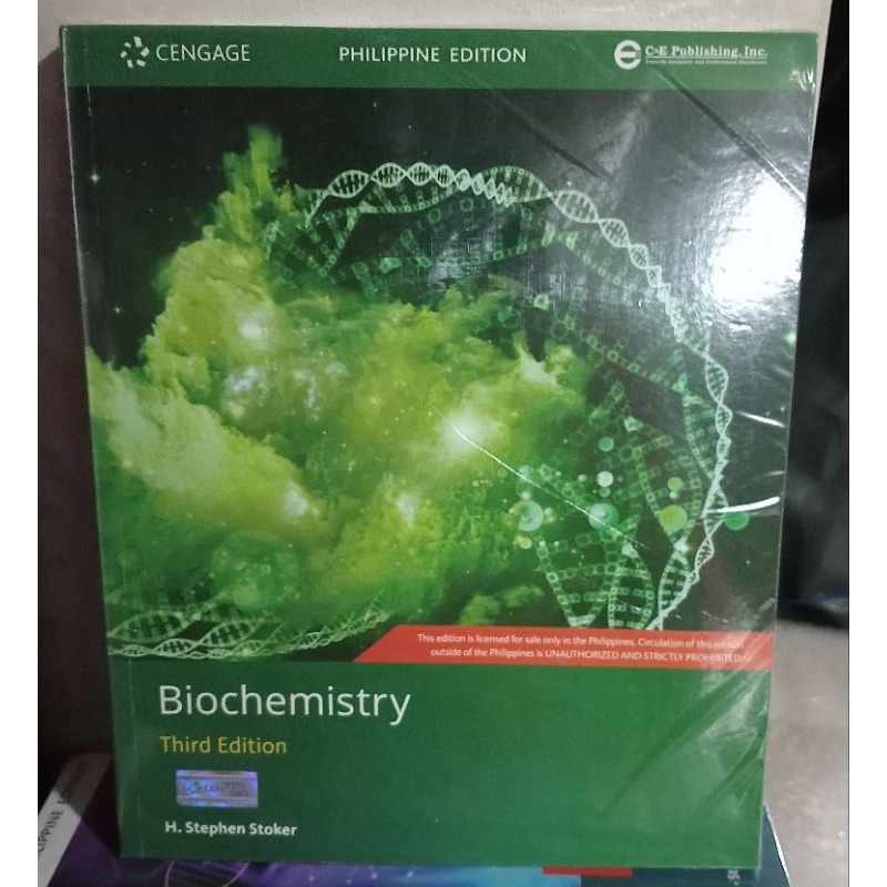 BIOCHEMISTRY THIRD (3rd) EDITION by H. STEPHEN STOKER on Carousell