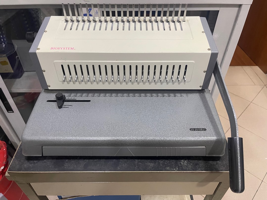 BIOSYSTEM Binding Machine, Computers & Tech, Office & Business ...
