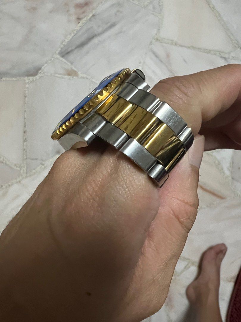 Bluesy Rolex Submariner Homage, Luxury, Watches on Carousell