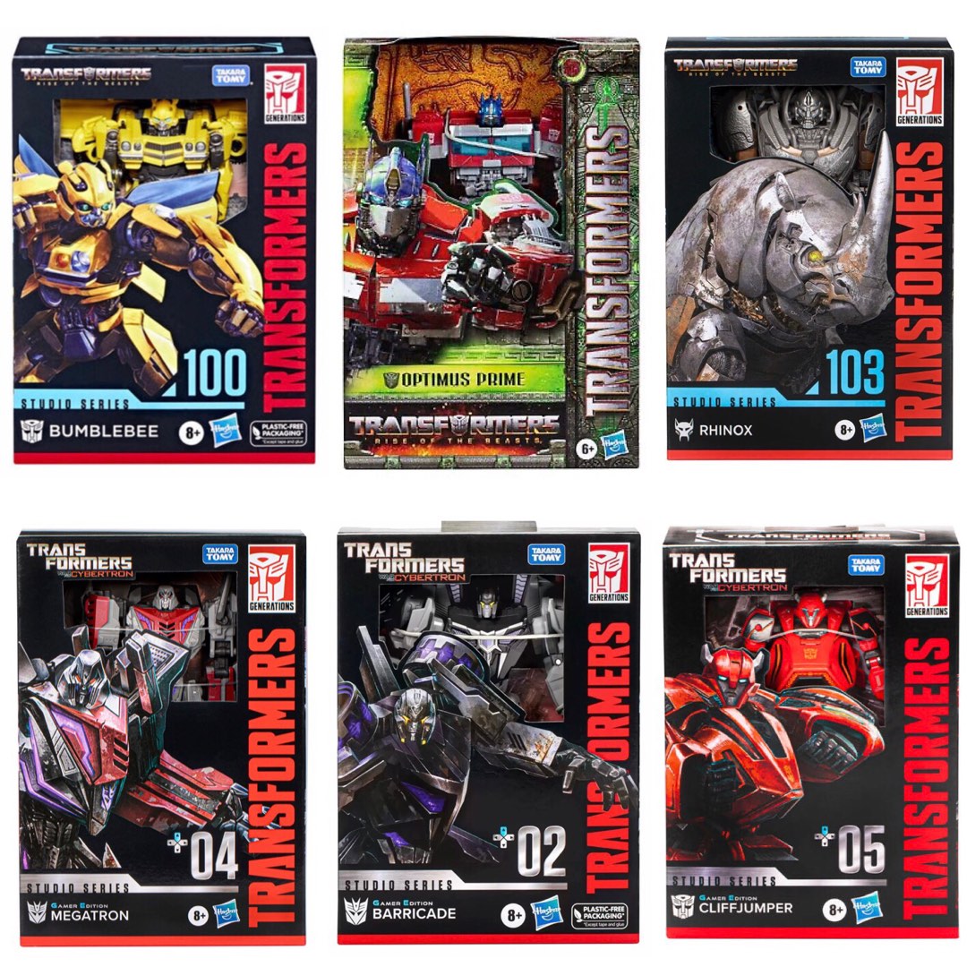 MISB Transformers Rise of The Beasts ROTB Optimus Prime, Studio Series ...
