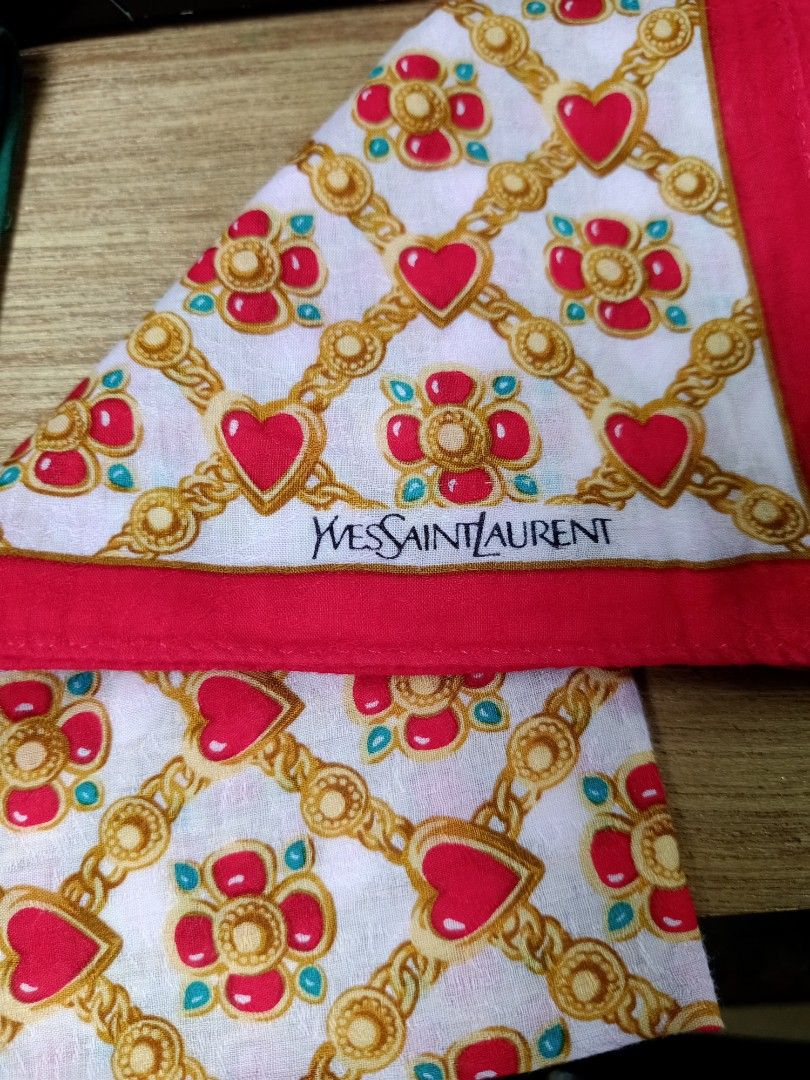 Branded hankies Gianni Versace YSL Daks London Take all 750 on Carousell