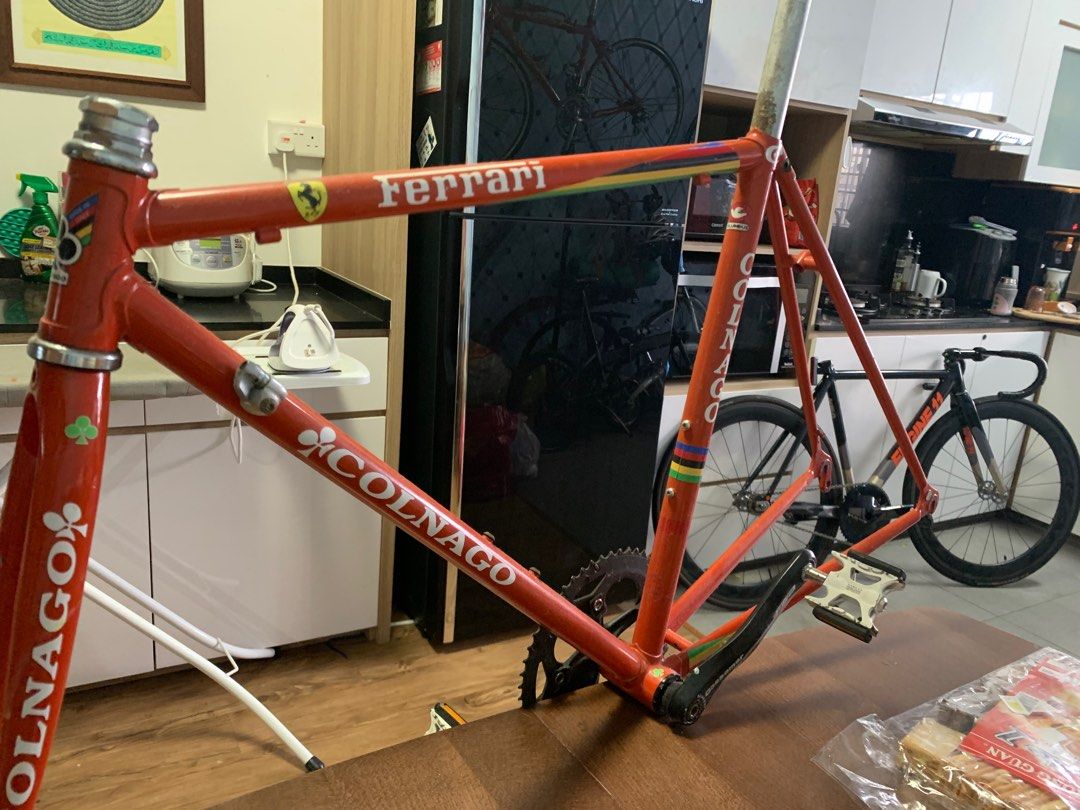 Brandless roade bike steel frame, Sports Equipment, Bicycles & Parts ...