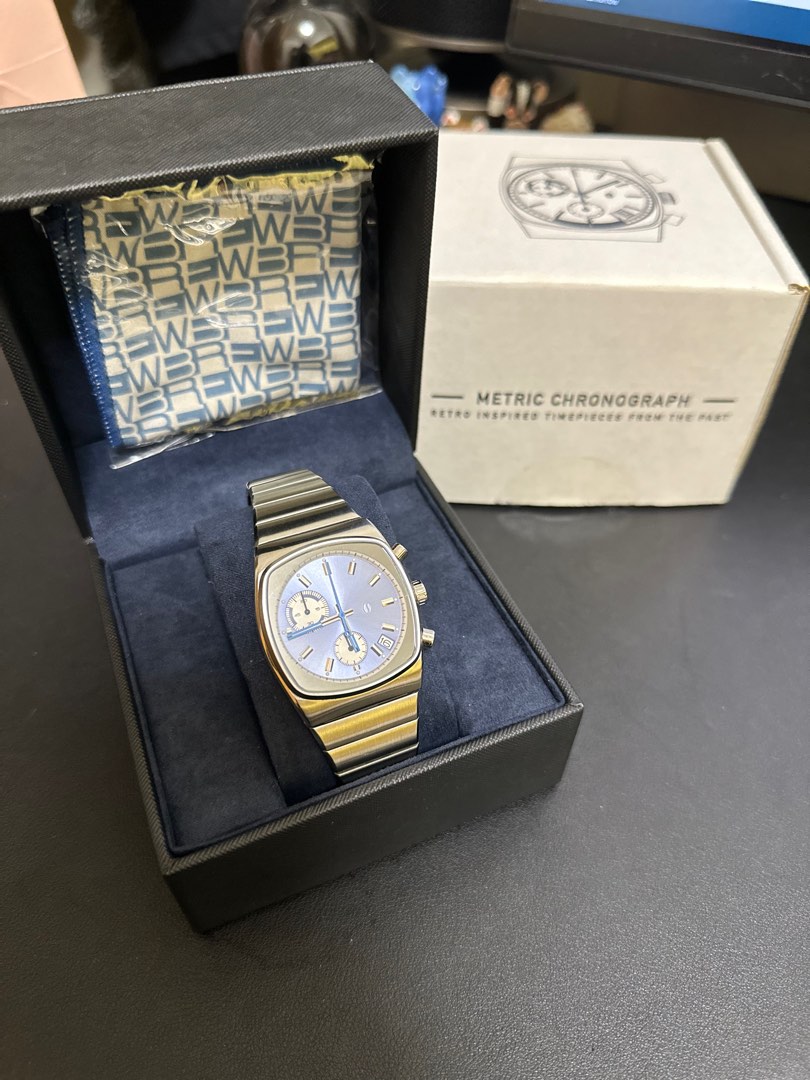 Brew Metric Light Blue dial, Men's Fashion, Watches & Accessories ...