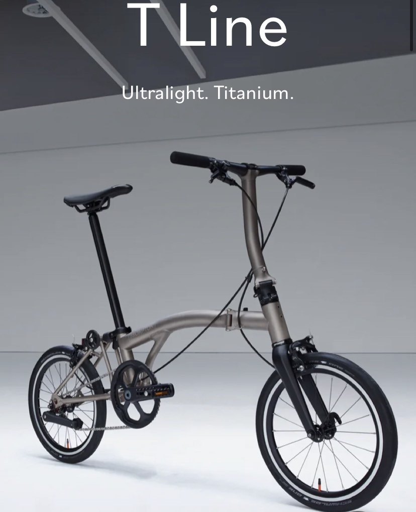 Brompton T line, Sports Equipment, Bicycles & Parts, Bicycles on Carousell