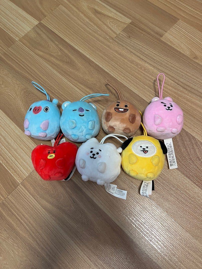 bt21 soft toys and keychains, Hobbies & Toys, Memorabilia ...