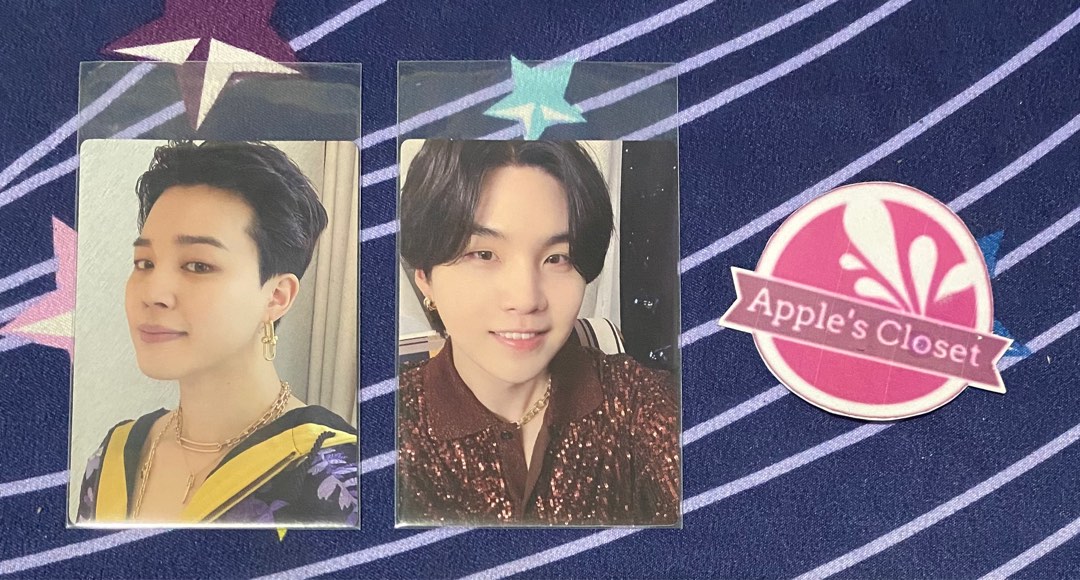 BTS Merch Box 10 Photocard (Suga, Jimin) on Carousell
