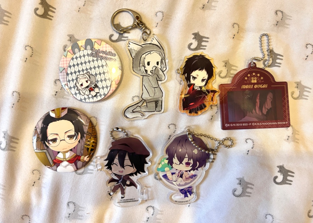 Bungo Stray Dogs Merch, Hobbies & Toys, Memorabilia & Collectibles, Fan ...