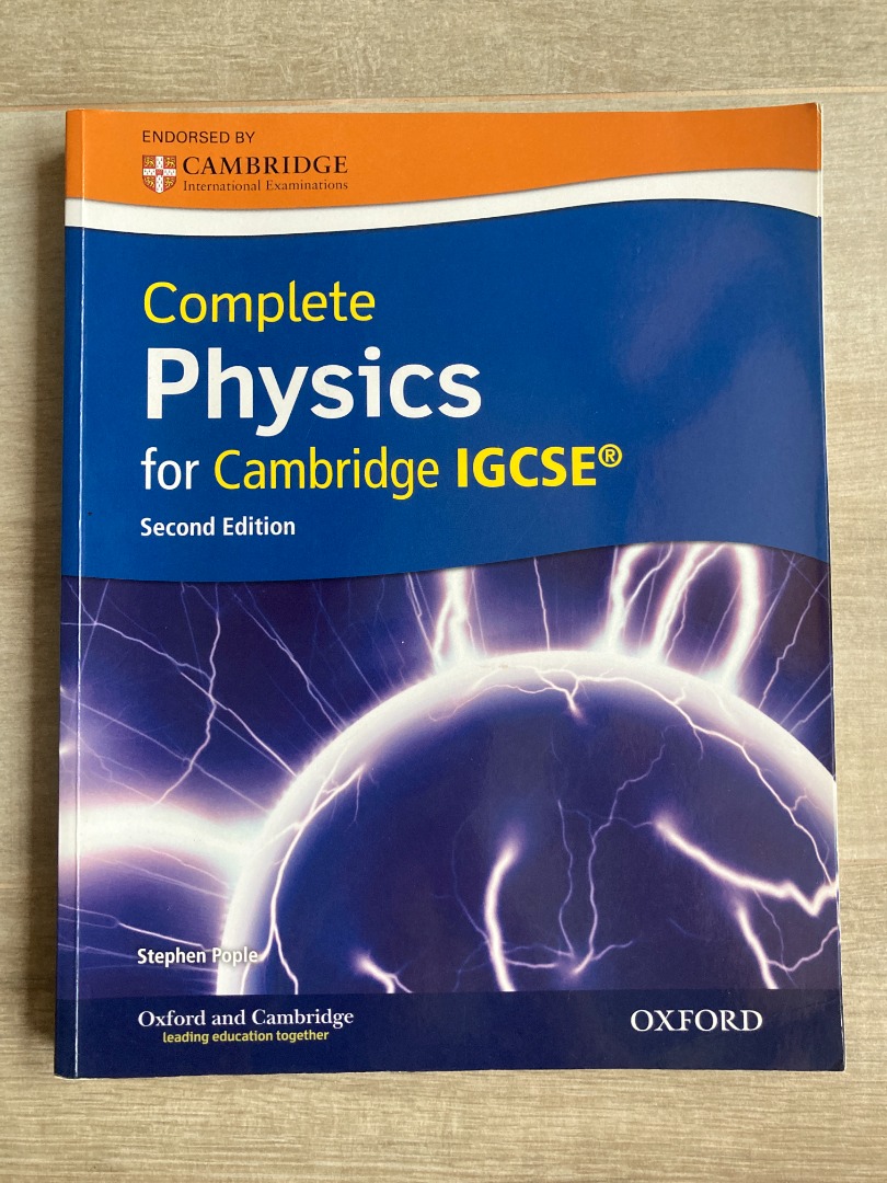 Cambridge Physics Textbook 2nd Edition｜for IGCSE, A levels, MYP, 興趣及遊戲 ...