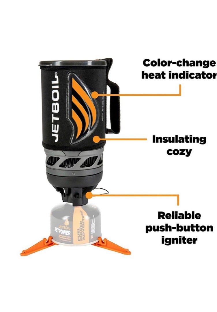 Camping Gear Camping stove JetBoil Flash with free Butane Canister ...