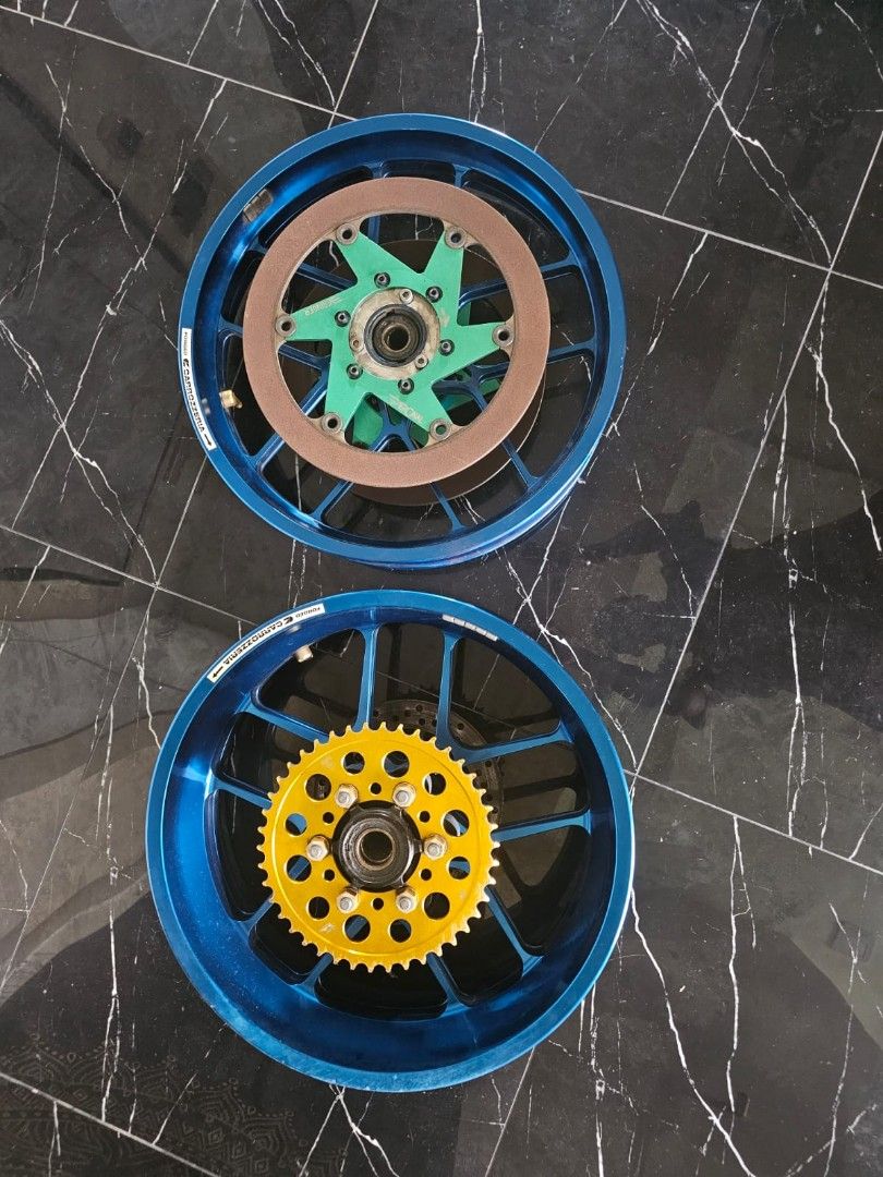 Carrozzeria rims, Motorcycles, Motorcycle Accessories on Carousell