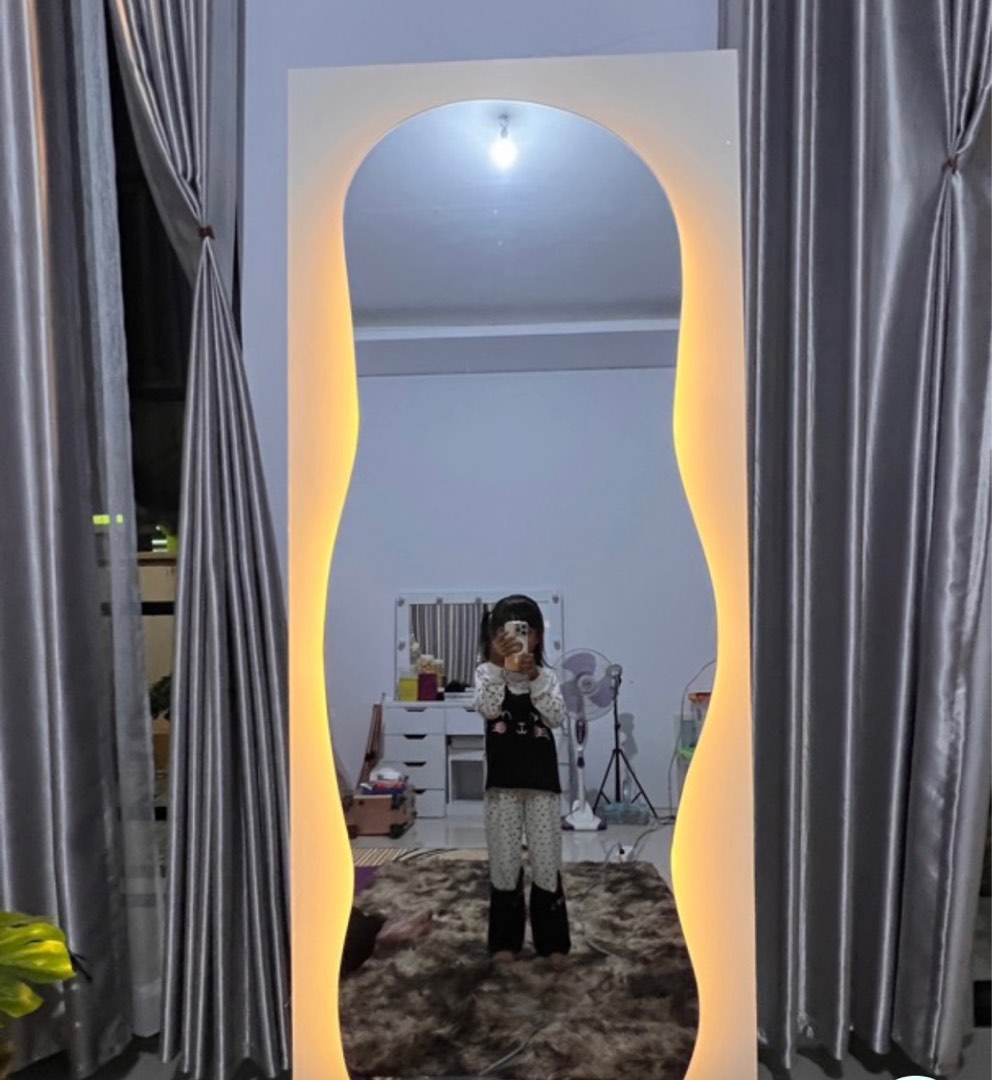 Cermin Full Body 180x70 Cm Baru On Carousell