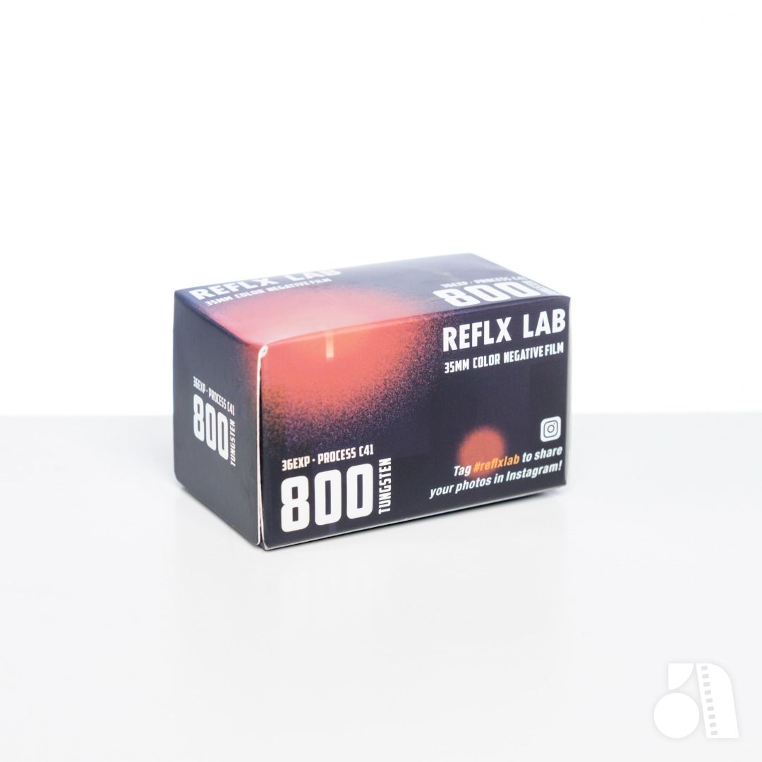 平版Cinestill 800T, 金屬暗盒不漏光 Reflx Lab 800T ISO800 dx code 傻瓜機可直接使用 135 菲林 ...