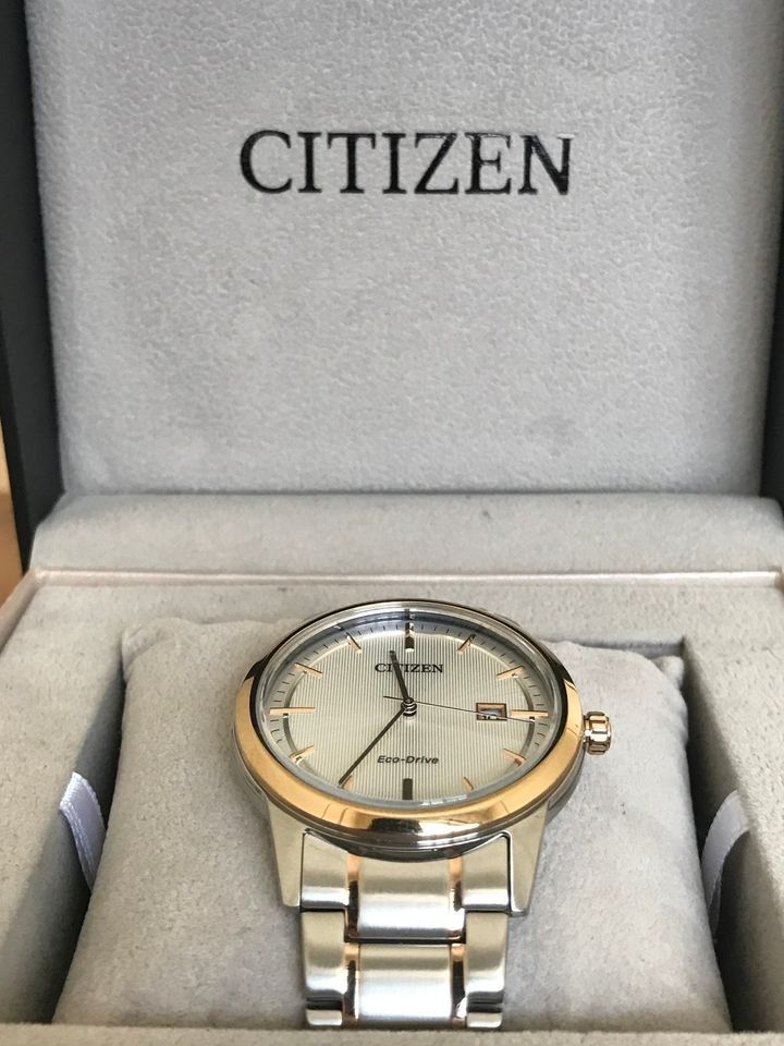 Citizen EcoDrive Watch Stainless Steel with Gold on Carousell