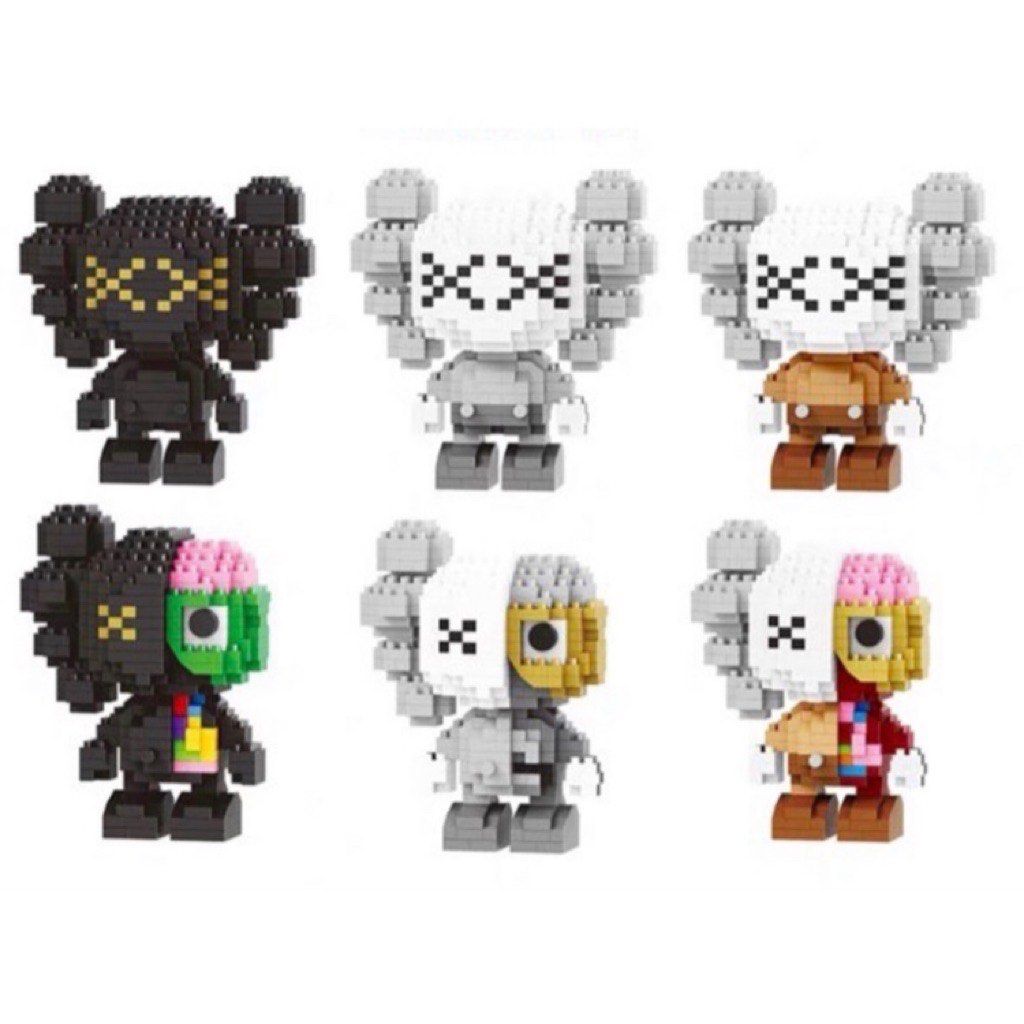[Clearance] Kaws nano building blocks mini bricks diy bricks lego ...