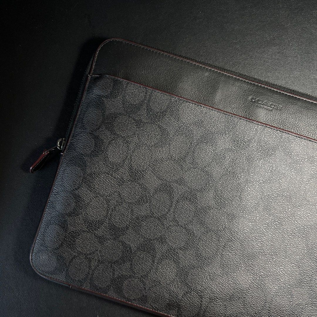 Coach Laptop Sleeve, Men's Fashion, Bags, Belt bags, Clutches and ...