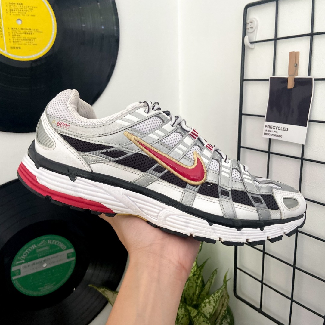 Code : Nike P-6000 "Metallic Silver Red", Women's Fashion, Footwear ...