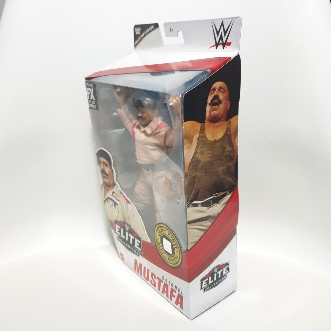COLONEL MUSTAFA WWE Elite Collector's Edition, Hobbies & Toys, Toys ...