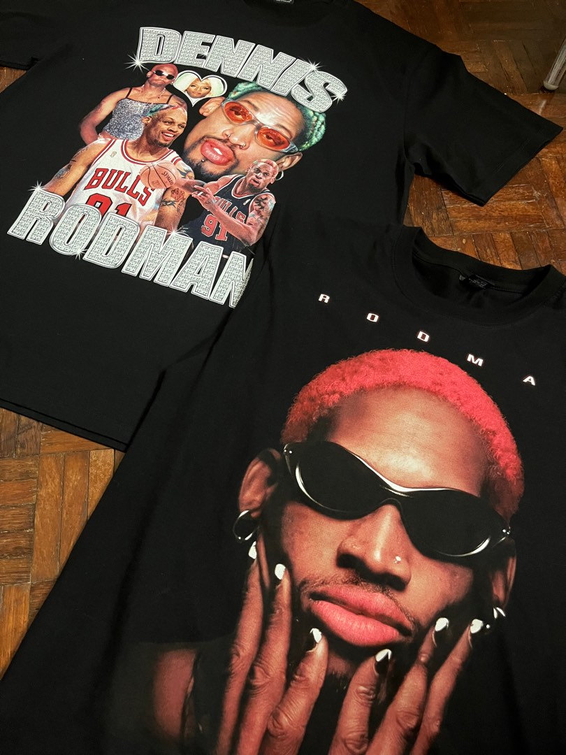 COMBO Dennis Rodman Bootleg, Men's Fashion, Tops & Sets, Tshirts & Polo ...