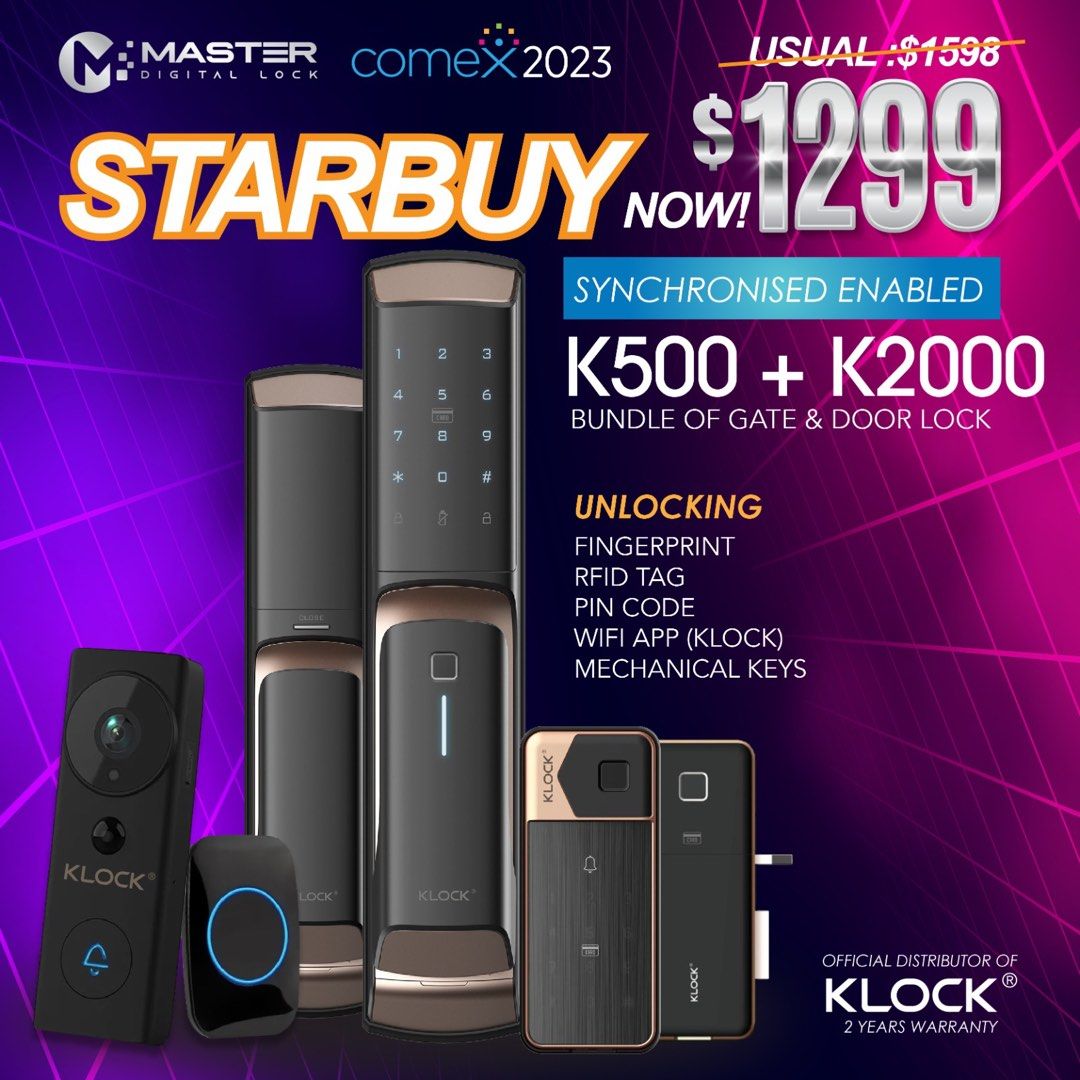 Comex Promo, Furniture & Home Living, Security & Locks, Locks, Doors ...