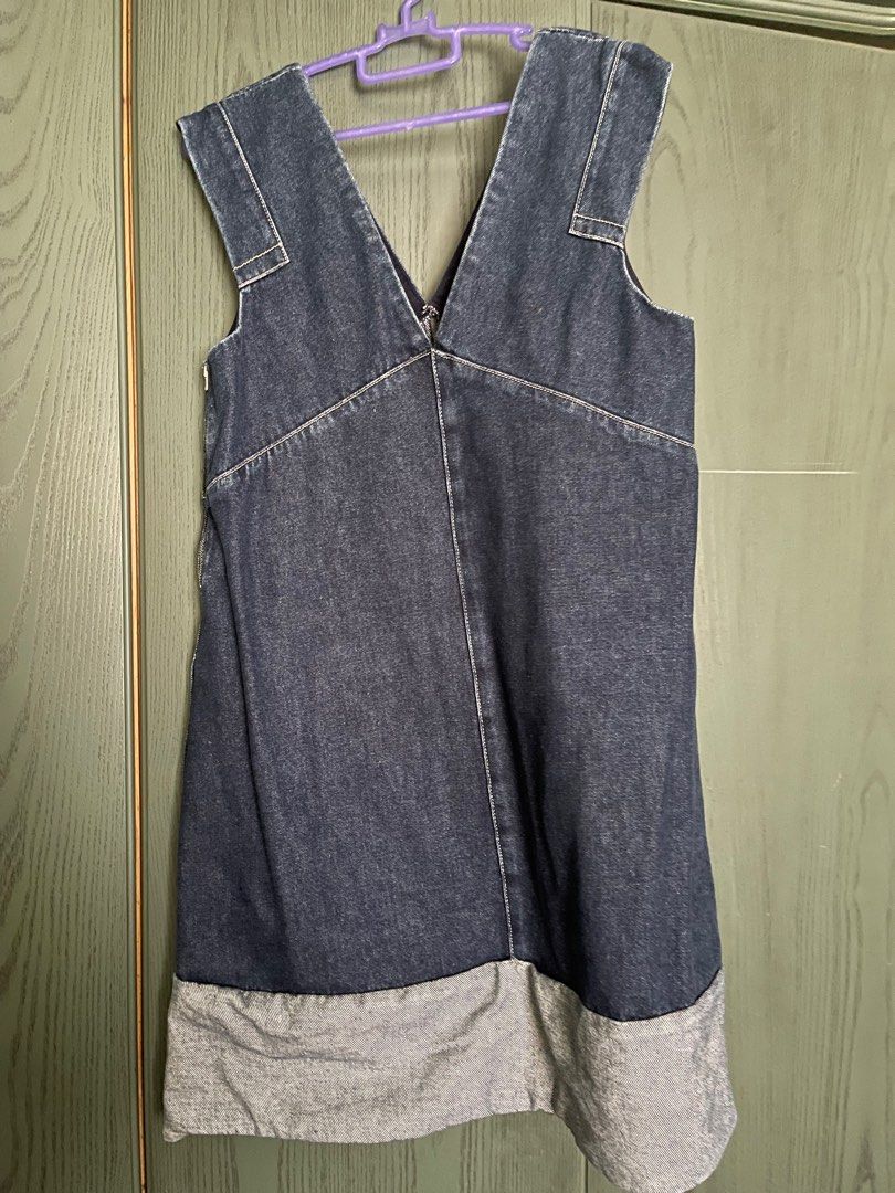 COS Denim sleeveless dress, Women's Fashion, Dresses & Sets, Dresses on ...