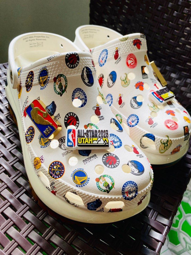 Crocs limited edition, Women's Fashion, Footwear, Sandals on Carousell