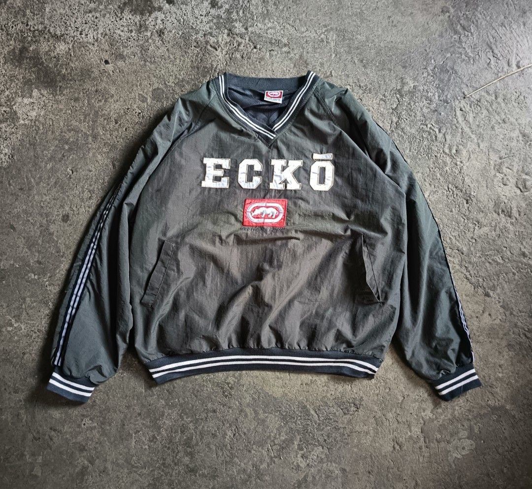 Ecko Untld Varsity Jacket made in USA design by Stussy, Men's Fashion ...