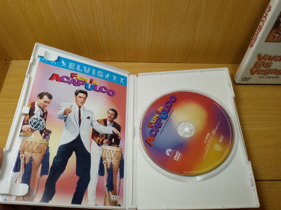 Elvis Presley's DVD movie collection, Hobbies & Toys, Music & Media ...