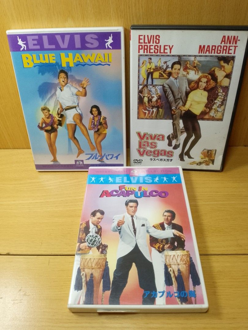 Elvis Presley's DVD movie collection, Hobbies & Toys, Music & Media ...