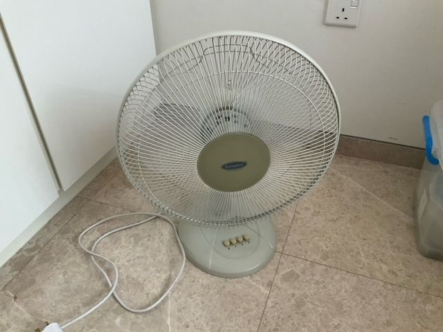 Europace 40cm (16inch) Desk Fan - Model EDF1660, Furniture & Home ...
