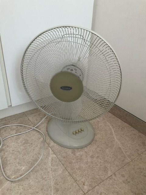 Europace 40cm (16inch) Desk Fan - Model EDF1660, Furniture & Home ...