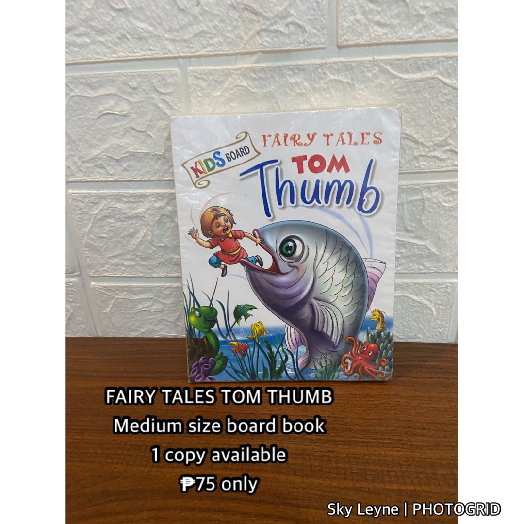 FAIRY TALES TOM THUMB (BOARD BOOK) on Carousell