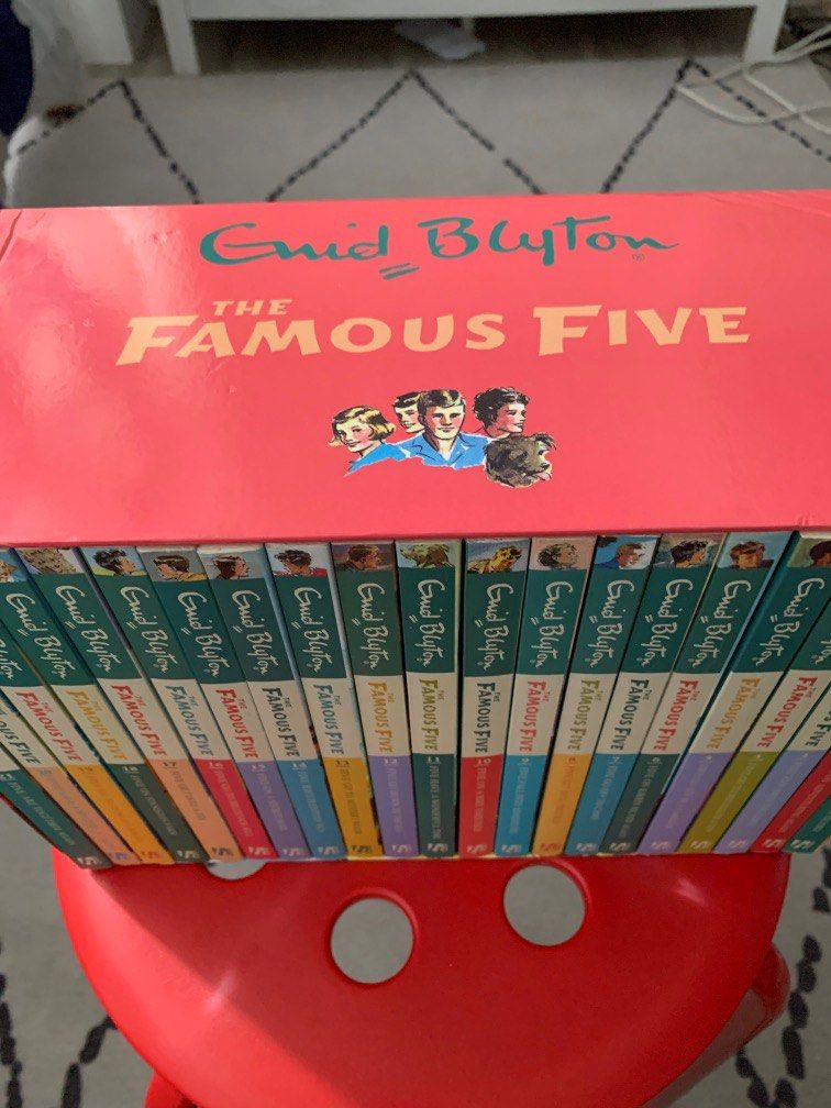 Famous five - 21 books boxed set - Enid Blyton, Hobbies & Toys, Books ...