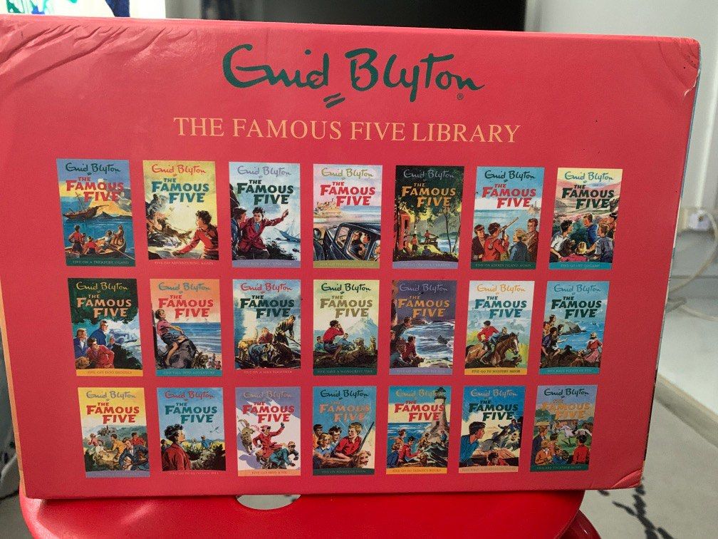 Famous five - 21 books boxed set - Enid Blyton, Hobbies & Toys, Books ...