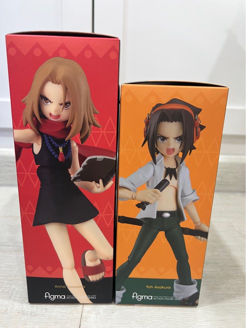 Figma 537 546 Asakura Yoh Anna Kyouama Shaman King Max Factory, Hobbies & Toys, Toys & Games on ...