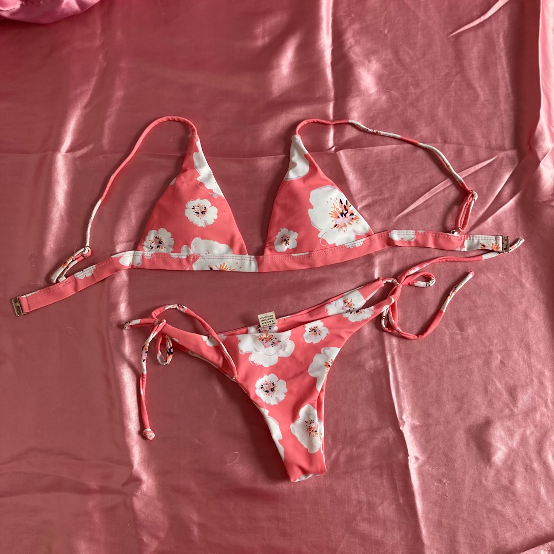 Floral Bikini Set On Carousell