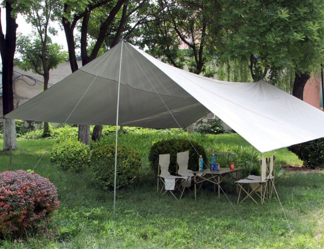 Flysheet camping waterproof tent big saiz 4.5m x 6m, Sports Equipment ...