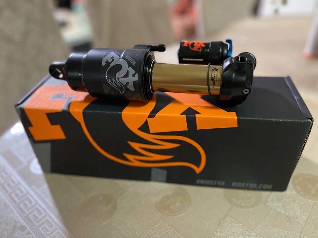 Fox X2 Factory shock Kashima 2024 Trunnion 205mmx60mm, Sports Equipment ...