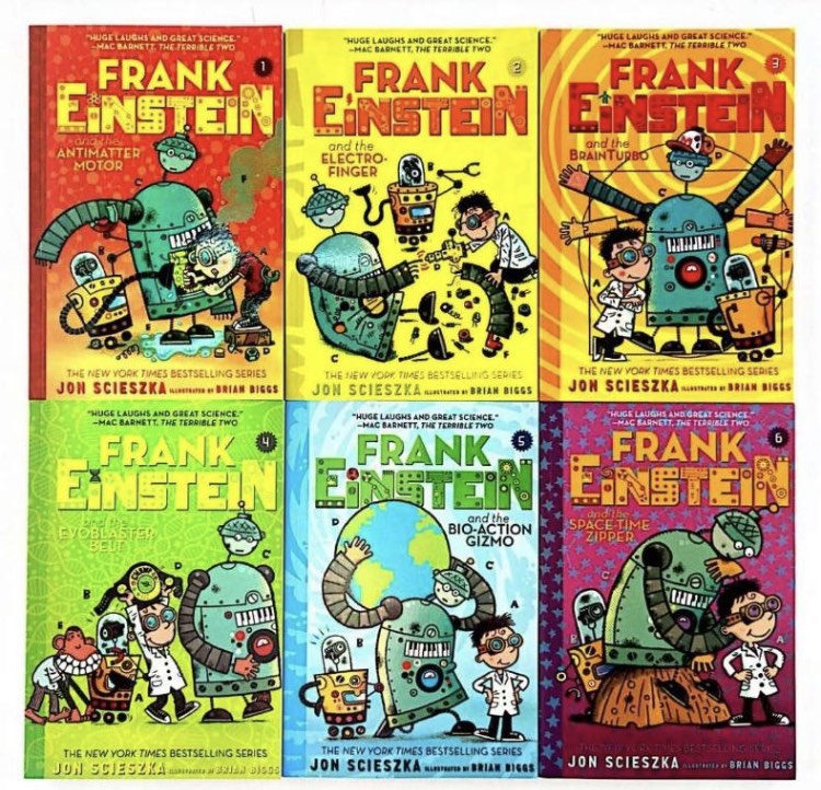 Frank Einstein book set, Hobbies & Toys, Books & Magazines, Children's ...