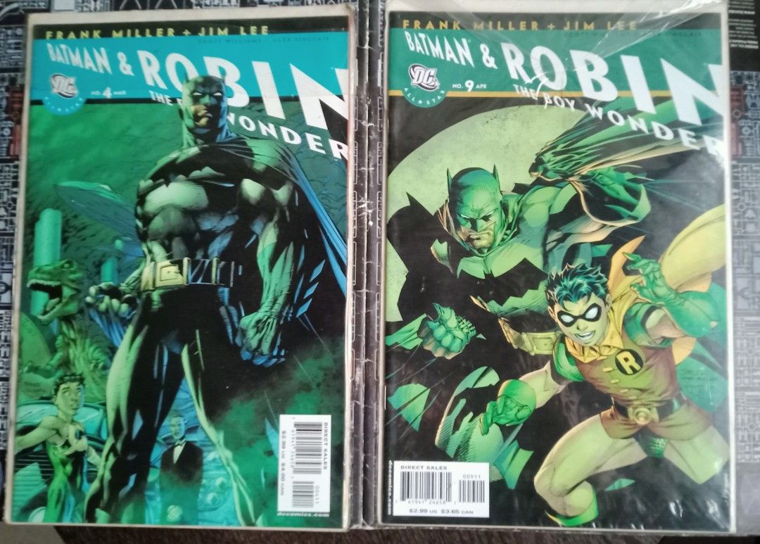 Frank Miller's BATMAN & ROBIN The Boy Wonder 1-10. The JIM LEE covers ...