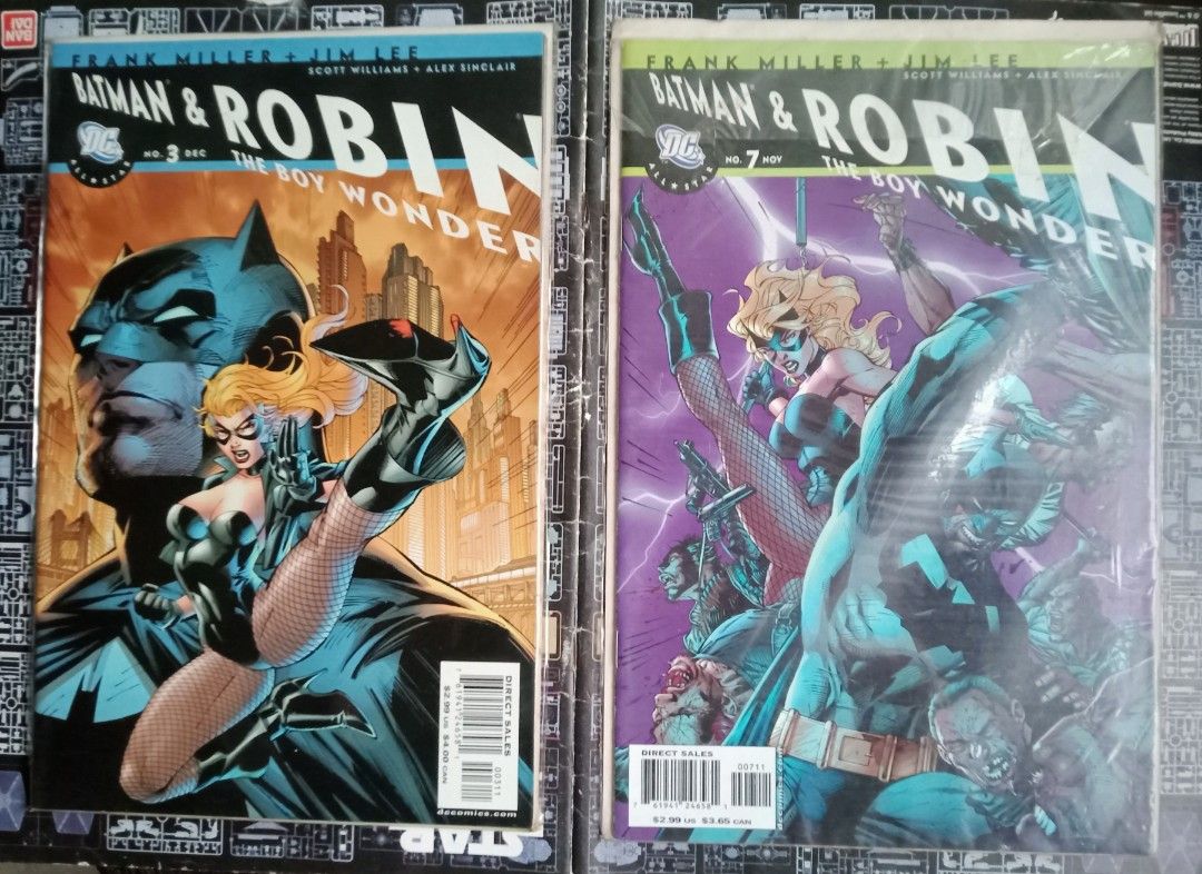 Frank Miller's BATMAN & ROBIN The Boy Wonder 1-10. The JIM LEE covers ...