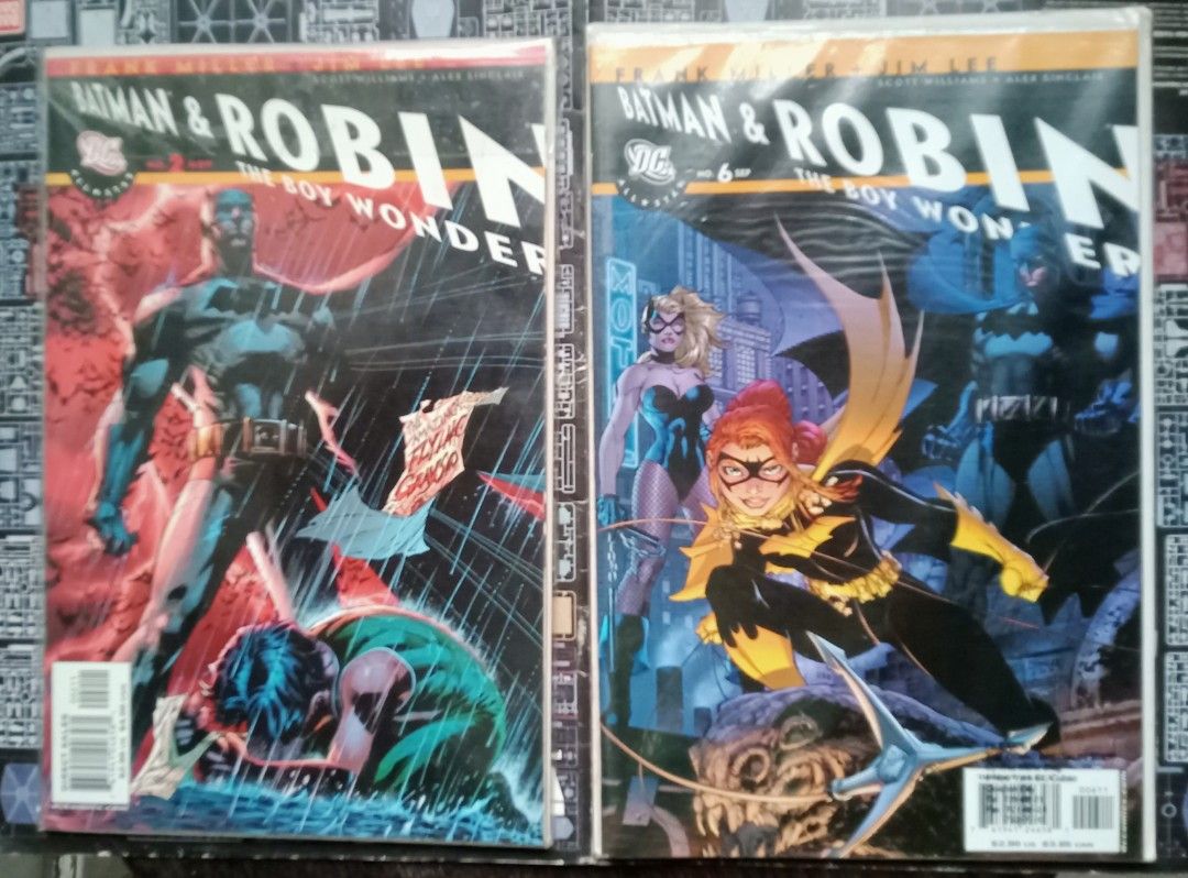 Frank Miller's BATMAN & ROBIN The Boy Wonder 1-10. The JIM LEE covers ...