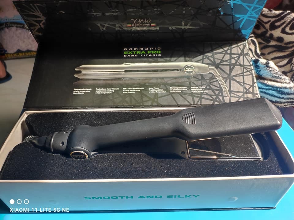 Gamma piu nano titanium digital hair straightener, Beauty & Personal ...