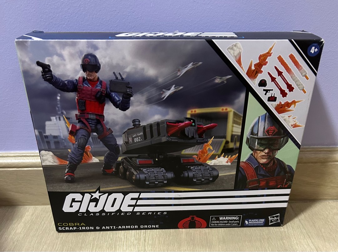 GI Joe Classified Scrap Iron Anti Armor Drone only, Hobbies & Toys ...