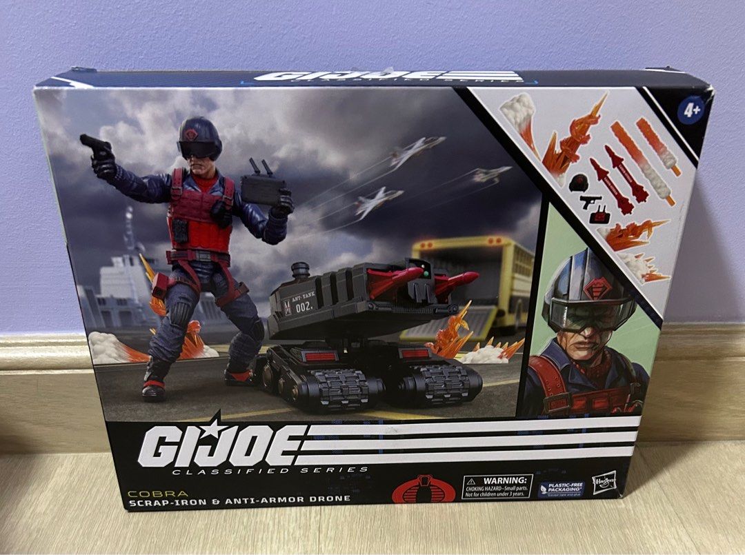 GI Joe Classified Scrap Iron Anti Armor Drone only, Hobbies & Toys ...