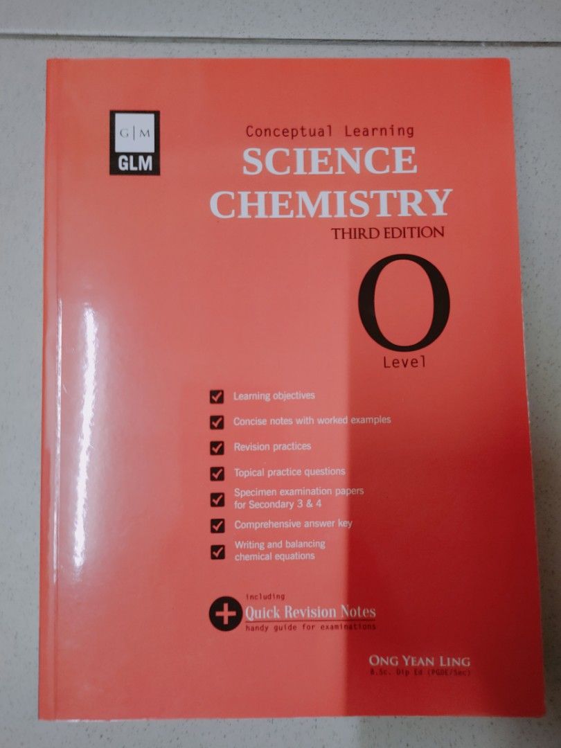 GLM Chemistry O Level book, Hobbies & Toys, Books & Magazines ...